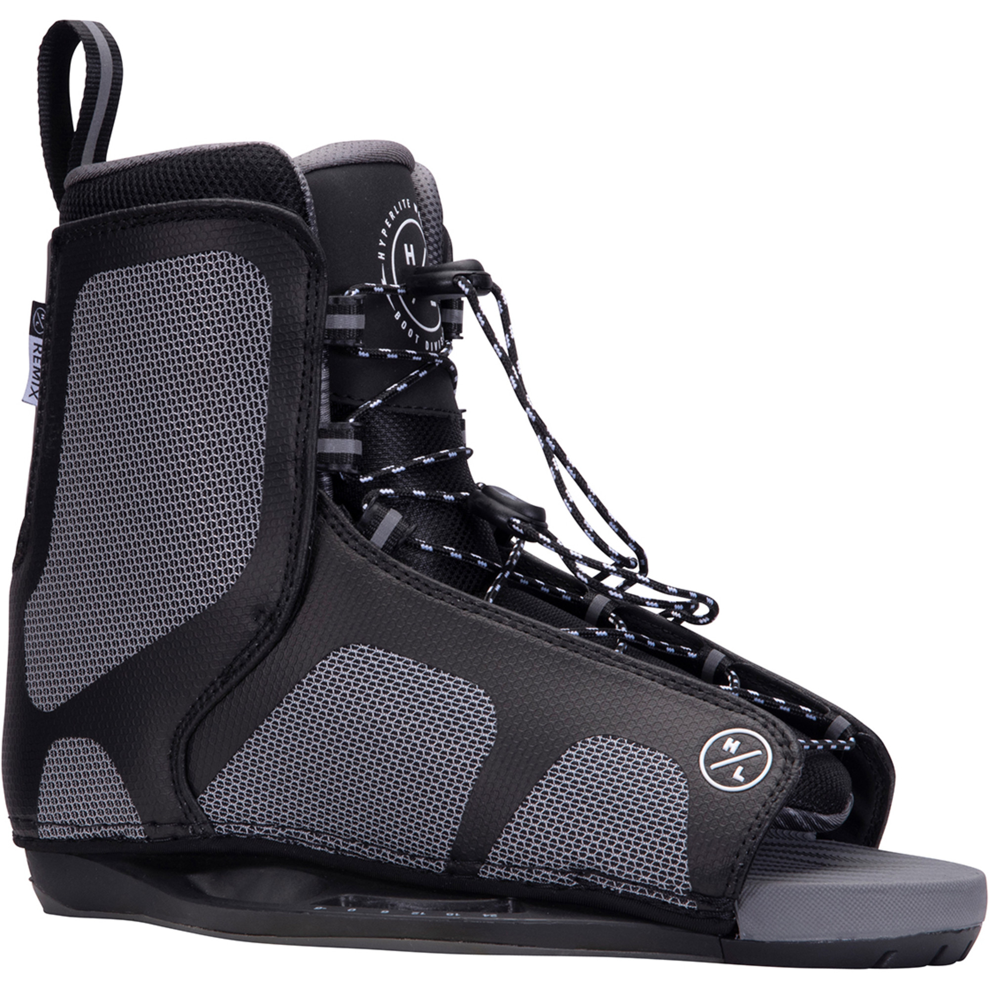2025 Hyperlite Remix Wakeboard Bindings H22BRE - Black - Boardsports - Wake | Wetsuit Outlet